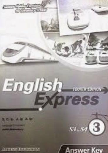 English express fourth edition 3 s3 to s4電子版答案, 興趣及遊戲, 書本 & 文具, 補充練習 ...