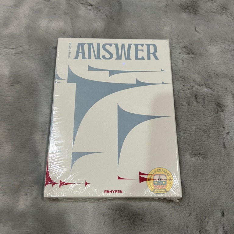ENHYPEN Dimension: Answer Album (Yet Ver.) - Sealed and Official ...
