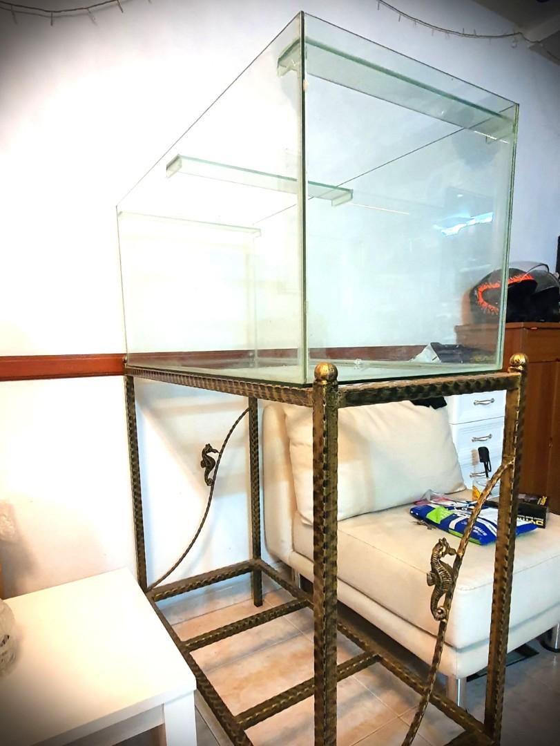 Fish Tank with Steel Frame Set, Pet Supplies, Homes & Other Pet ...