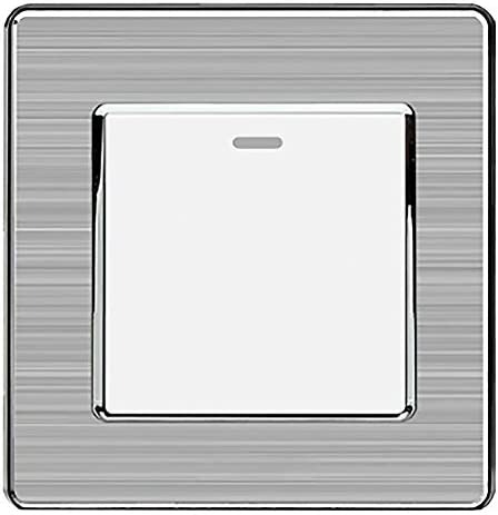 [FREE DELIVERY]1/2 Gang 2 Way White Light Switch On/Off Start Stop Push ...