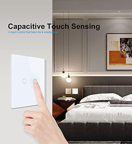 [FREE DELIVERY]LIVOLO Wall Touch Light Switch (No Neutral)2 Gang with ...