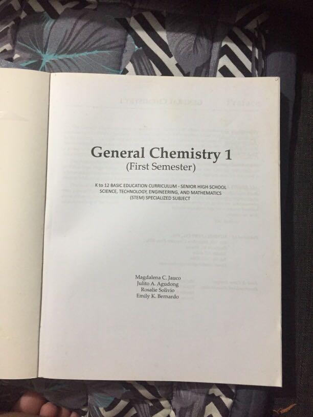 General Chemistry 1, Hobbies & Toys, Books & Magazines, Textbooks on ...