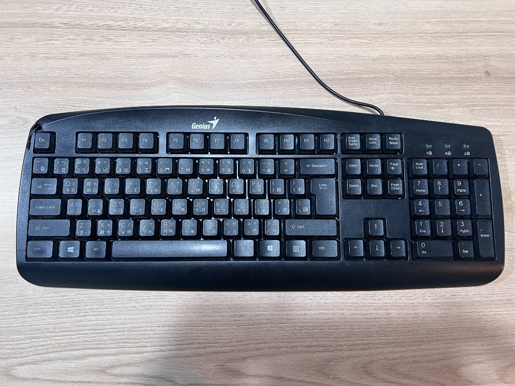 Genius Keyboard, 電腦＆科技, 電腦周邊及配件, 電腦鍵盤及相關產品 - Carousell
