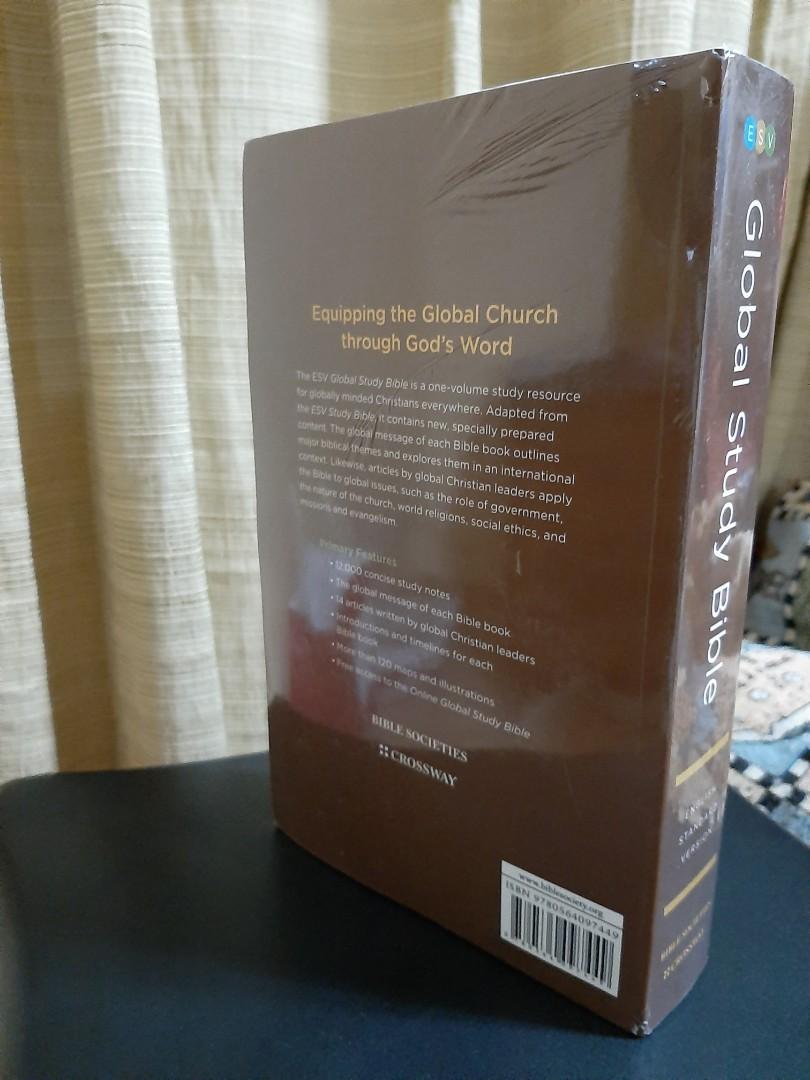 Global Study Bible, Hobbies & Toys, Books & Magazines, Religion Books ...