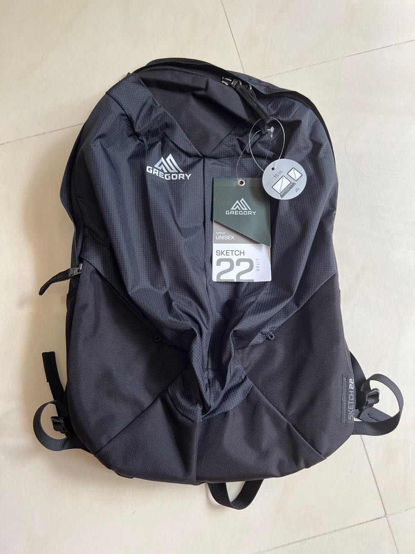 Gregory Sketch 22L Black, Men's Fashion, Bags, Backpacks on Carousell