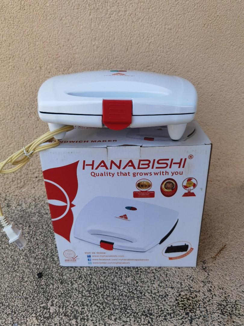 Hanabishi Sandwich Maker, TV & Home Appliances, Kitchen Appliances ...