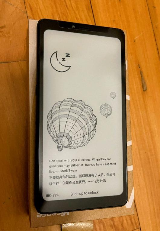 Hisense A9 E-ink Smartphone with warm light and Android 11, Mobile ...