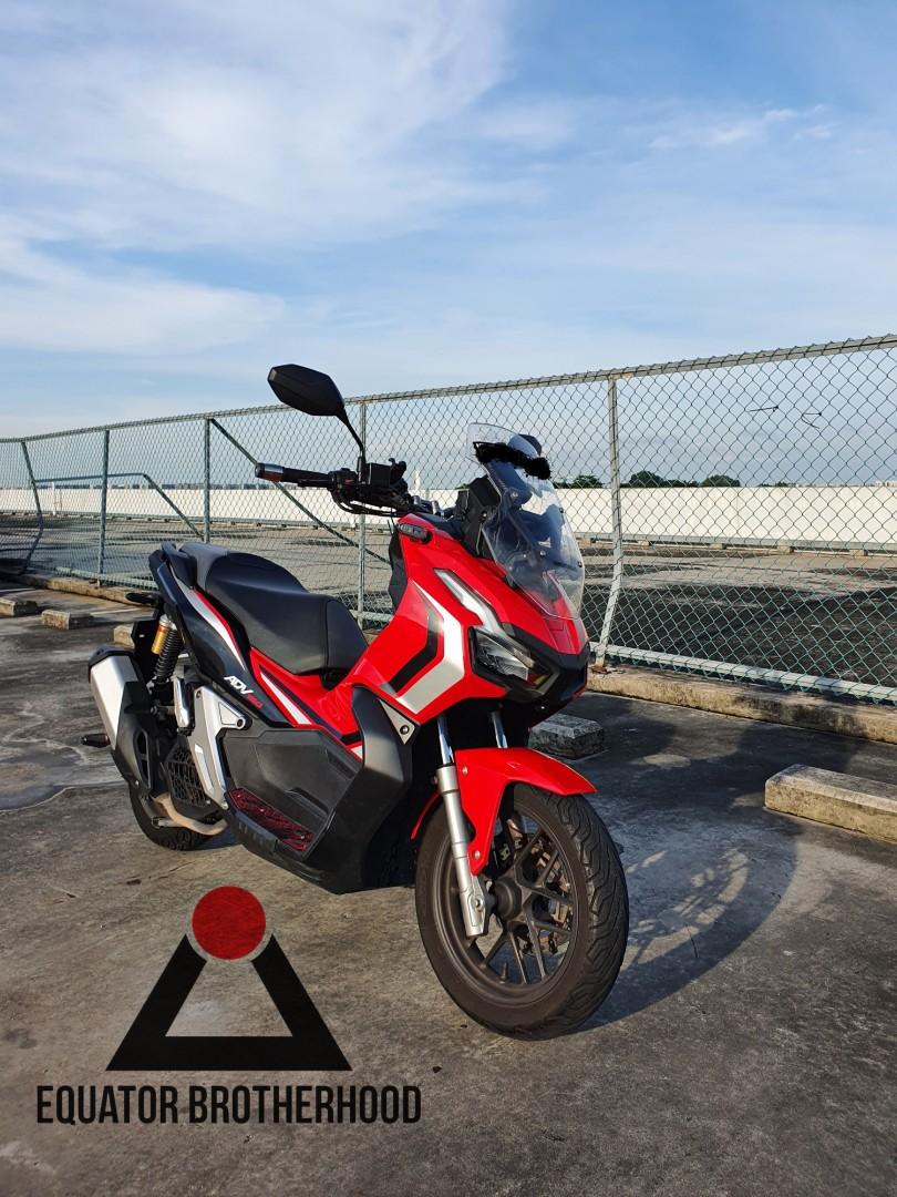 HONDA ADV 150 RED USED, Motorcycles, Motorcycles for Sale, Class 2B on ...