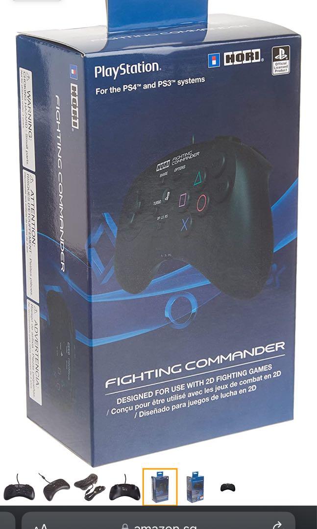 HORI Fighting Commander for PlayStation 4 & 3 Officially Licensed by ...