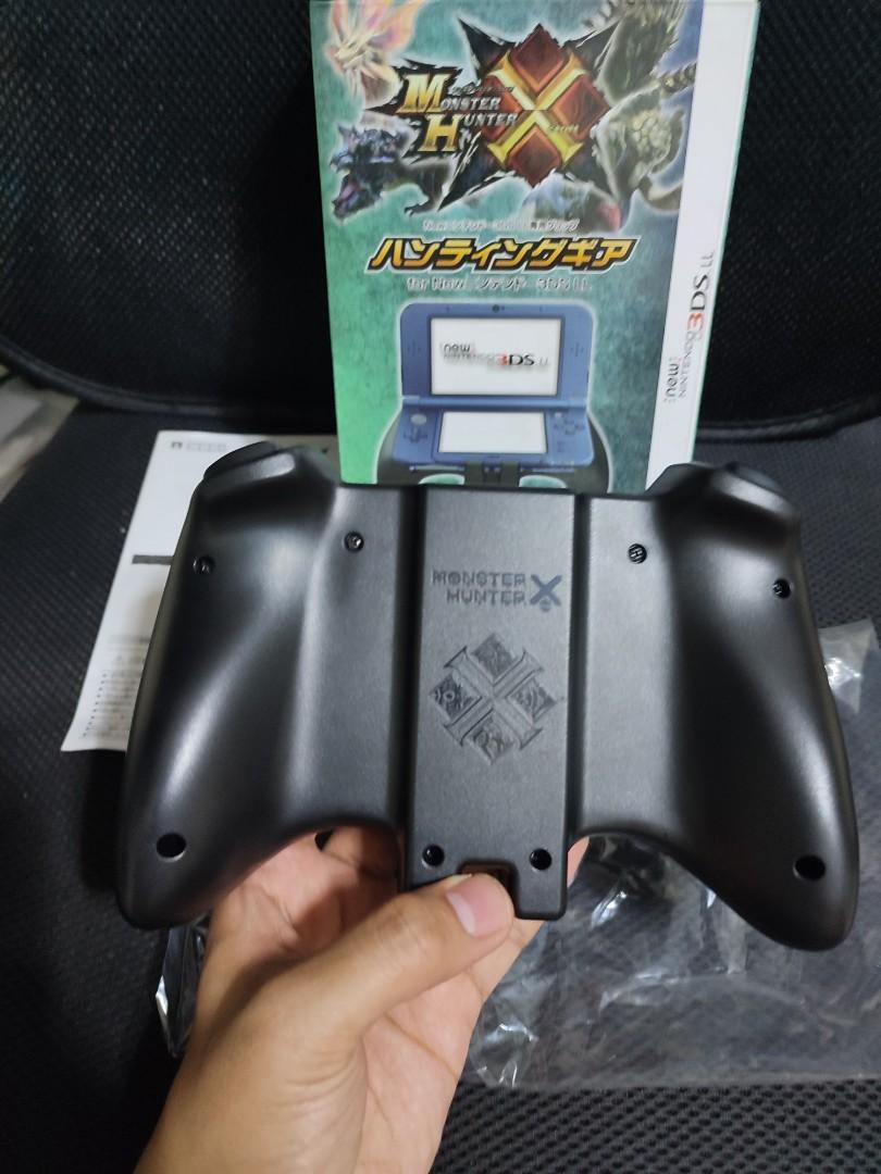 Hori grip monster hunter X cross (rare), Video Gaming, Gaming ...