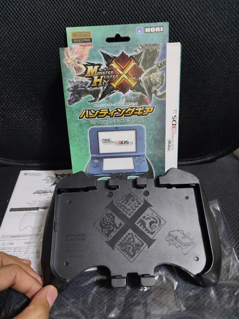 Hori grip monster hunter X cross (rare), Video Gaming, Gaming ...