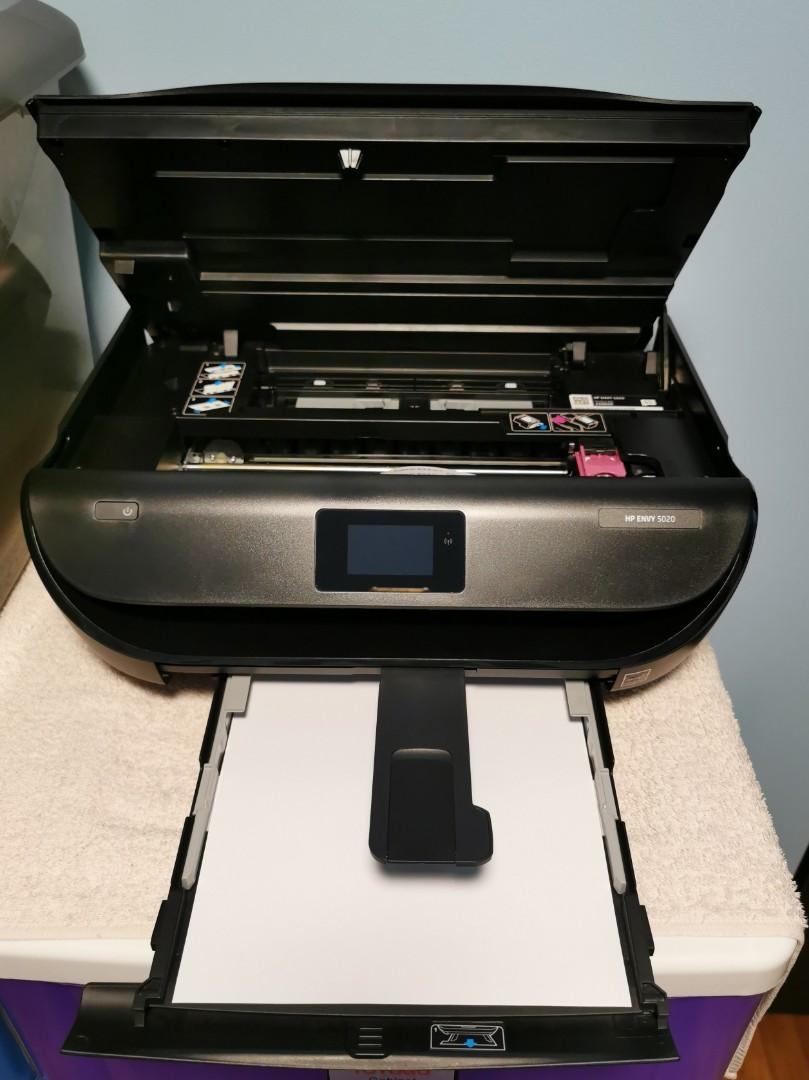 HP Envy 5020 colour inkjet printer, Computers & Tech, Printers ...