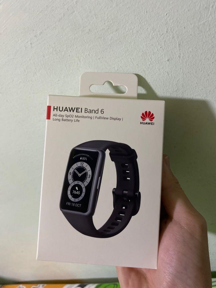 Huawei Band 6 (Graphite Black), Mobile Phones & Gadgets, Wearables ...