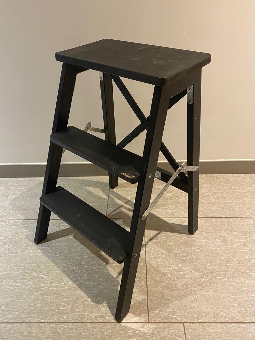 IKEA BEKVAM Stepladder, 3 step, 63cm, Furniture & Home Living, Home ...