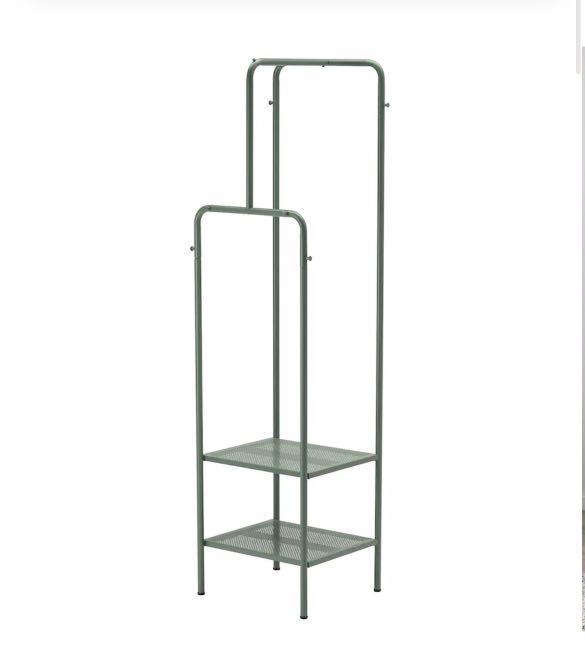 IKEA NIKKEBY Clothes Rack, Grey-Green, Furniture & Home Living, Home Improvement & Organisation ...