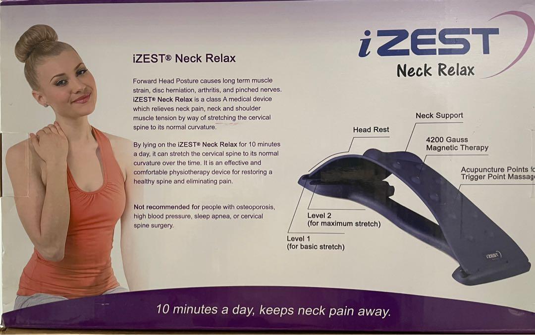 iZest Neck Relax, Health & Nutrition, Medical Supplies & Tools on Carousell