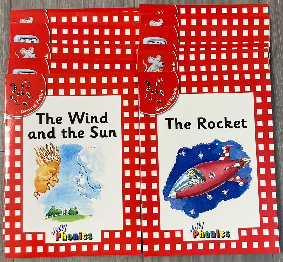 Jolly Phonics Red level Reader 1, 興趣及遊戲, 書本 & 文具, 小朋友書 - Carousell
