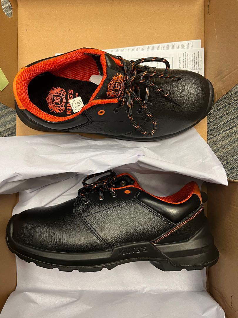 King's Low-Cut Lace Safety Shoes, Model: KWS200, Men's Fashion ...