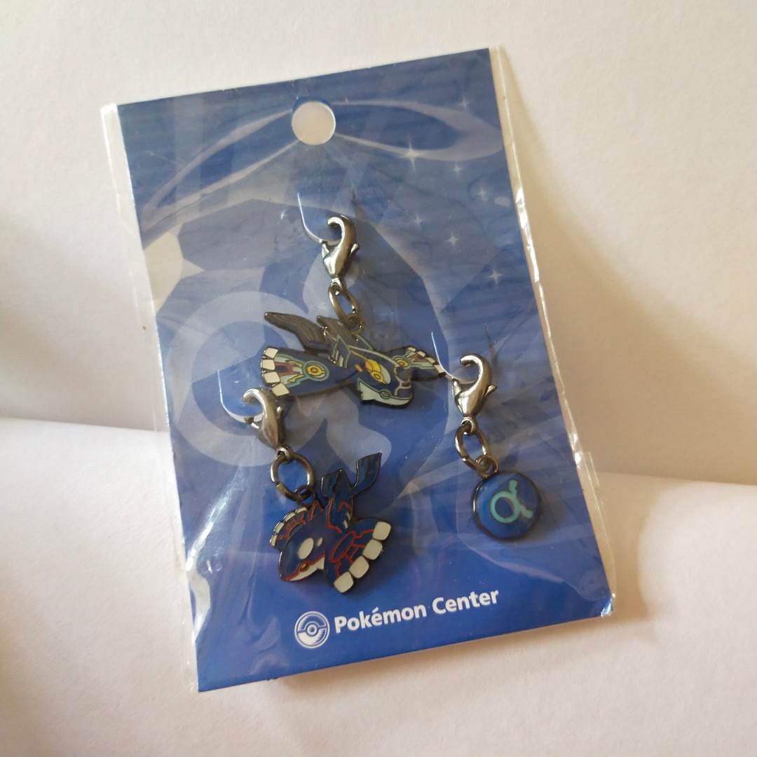 Kyogre Pokemon Metal Chains- Pokemon Center Keychains,Collectible/2021 ...