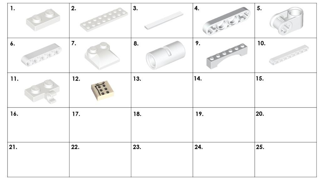 Lego Spare Bricks - White, Hobbies & Toys, Toys & Games on Carousell