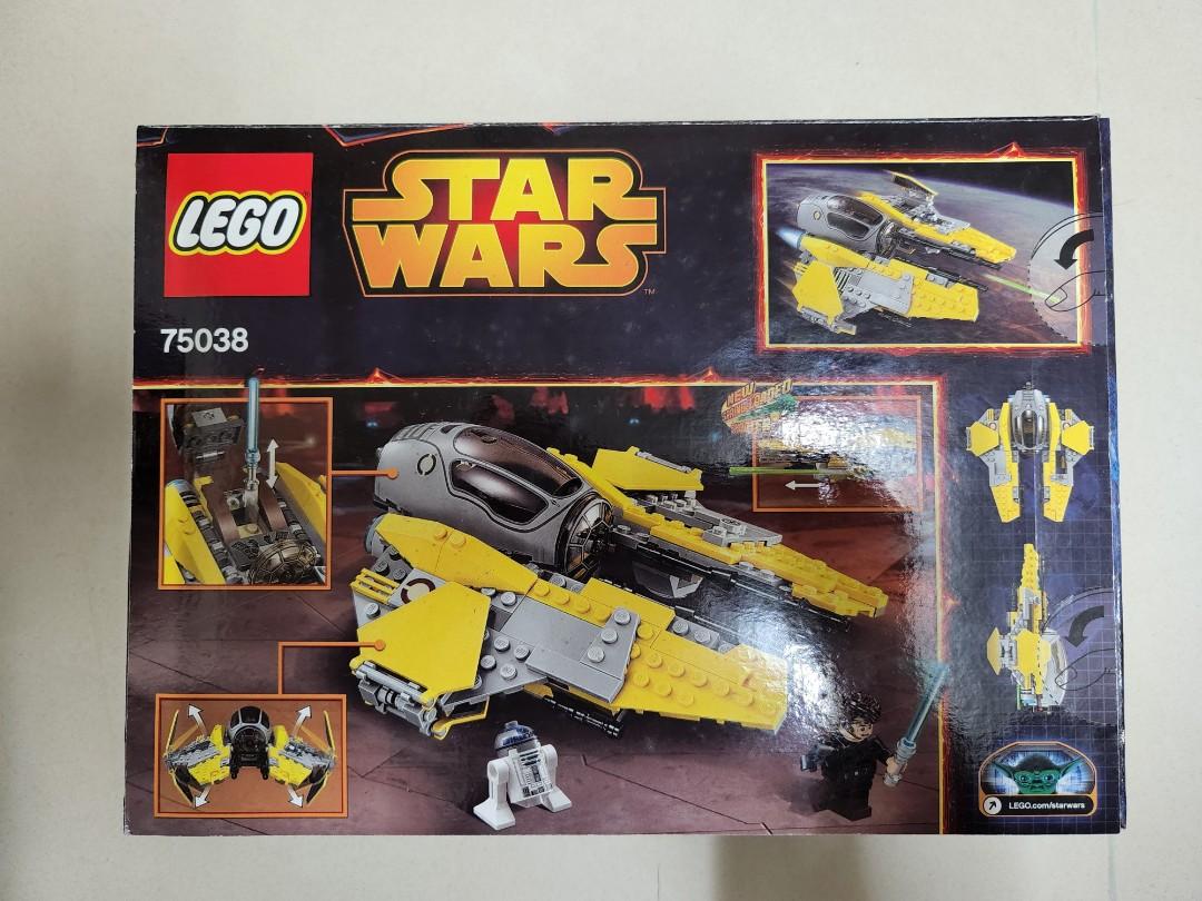 Lego Star War 75038 Luke Skywalker Jedi interceptor, 興趣及遊戲, 玩具 & 遊戲類 ...