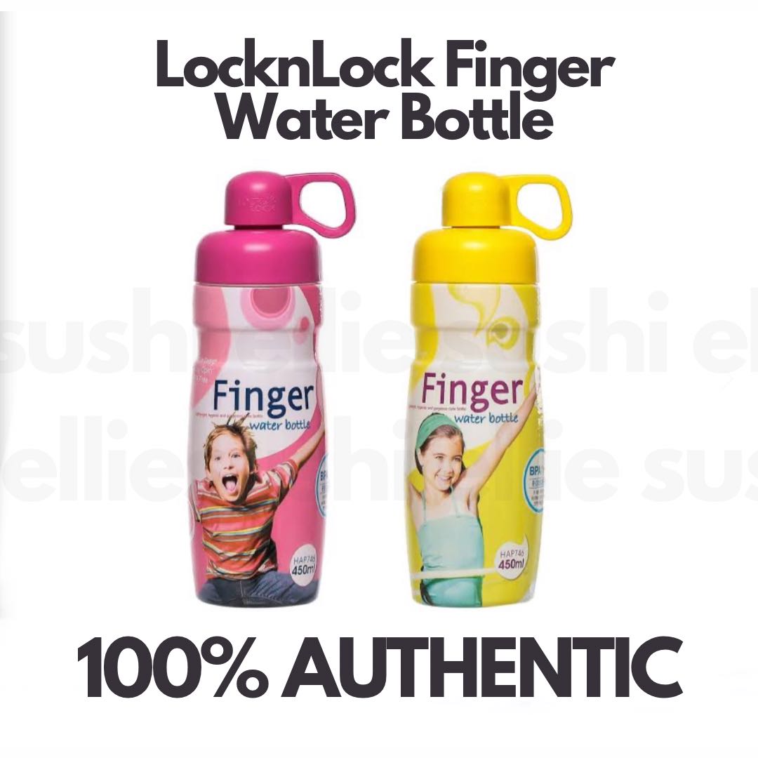 LocknLock Finger Water Bottle (450ml), Furniture & Home Living ...