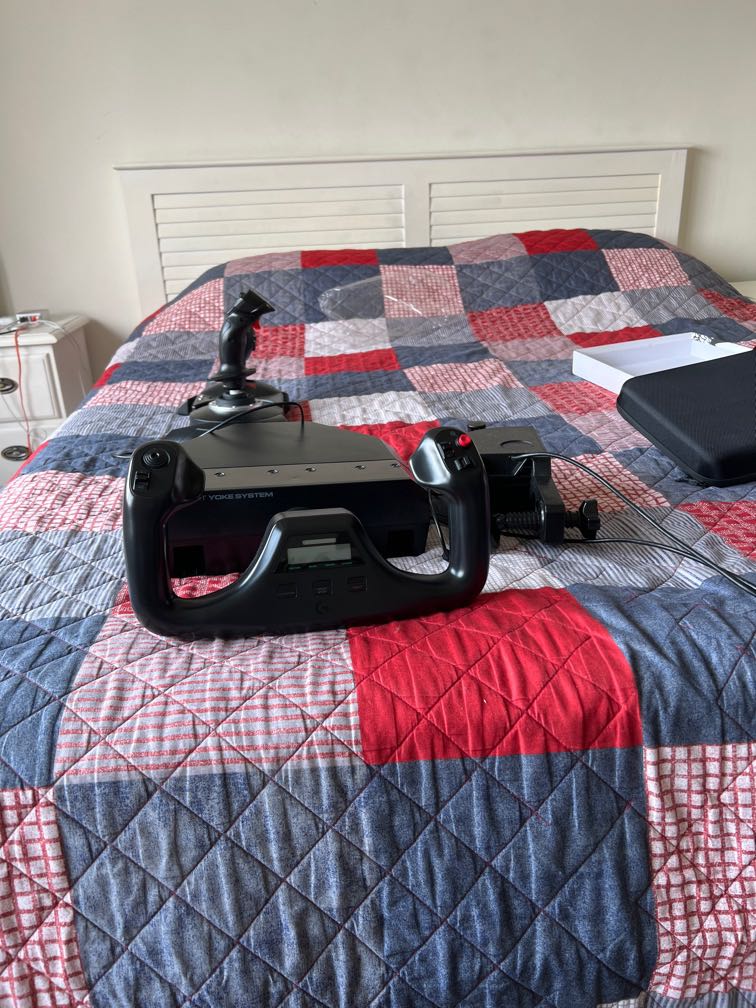 Logitech flight Sim, Video Gaming, Gaming Accessories, Controllers on ...
