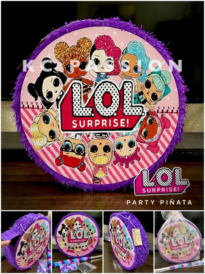 LOL SURPRISE PARTY PIÑATA • PINATA, Hobbies & Toys, Stationery & Craft ...