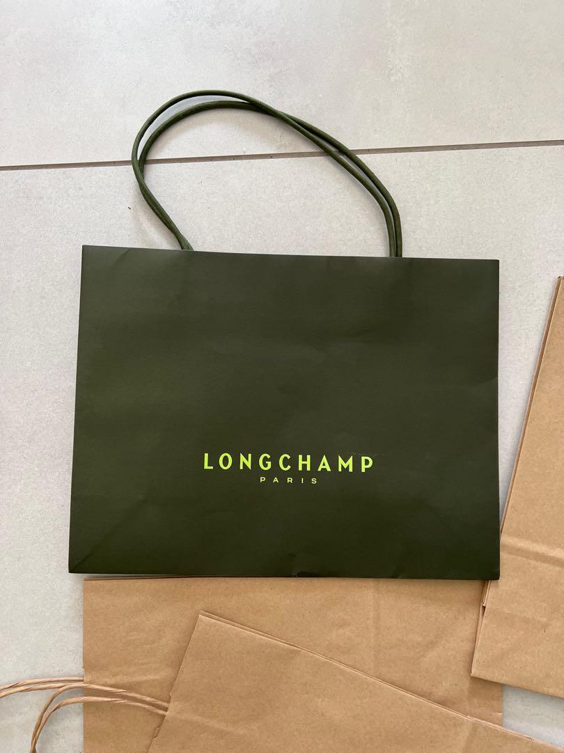 LONGCHAMPS paper bag, Women's Fashion, Bags & Wallets, Tote Bags on ...