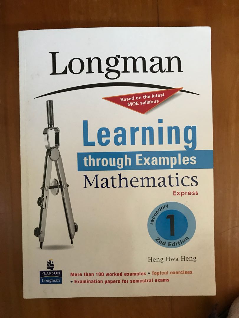 Longman learning through examples Mathematics, 興趣及遊戲, 書本 & 文具, 教科書 ...