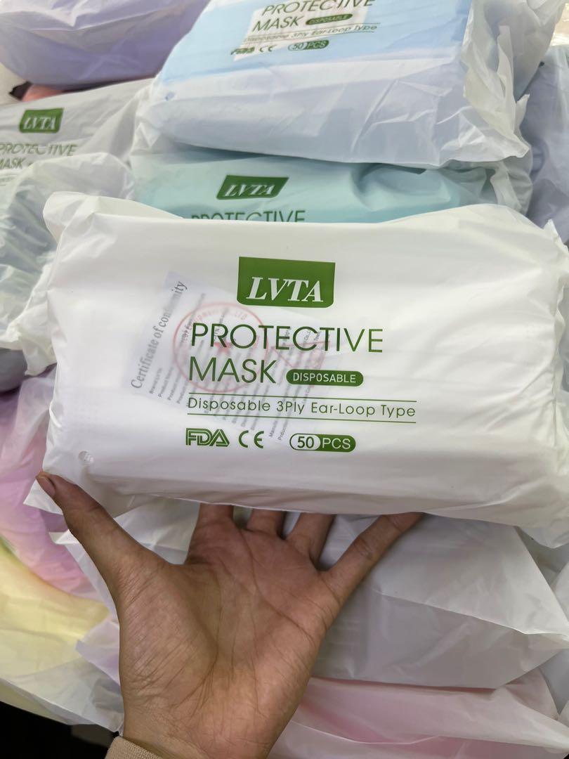 Lvta Mask Health And Nutrition Face Masks And Face Shields On Carousell