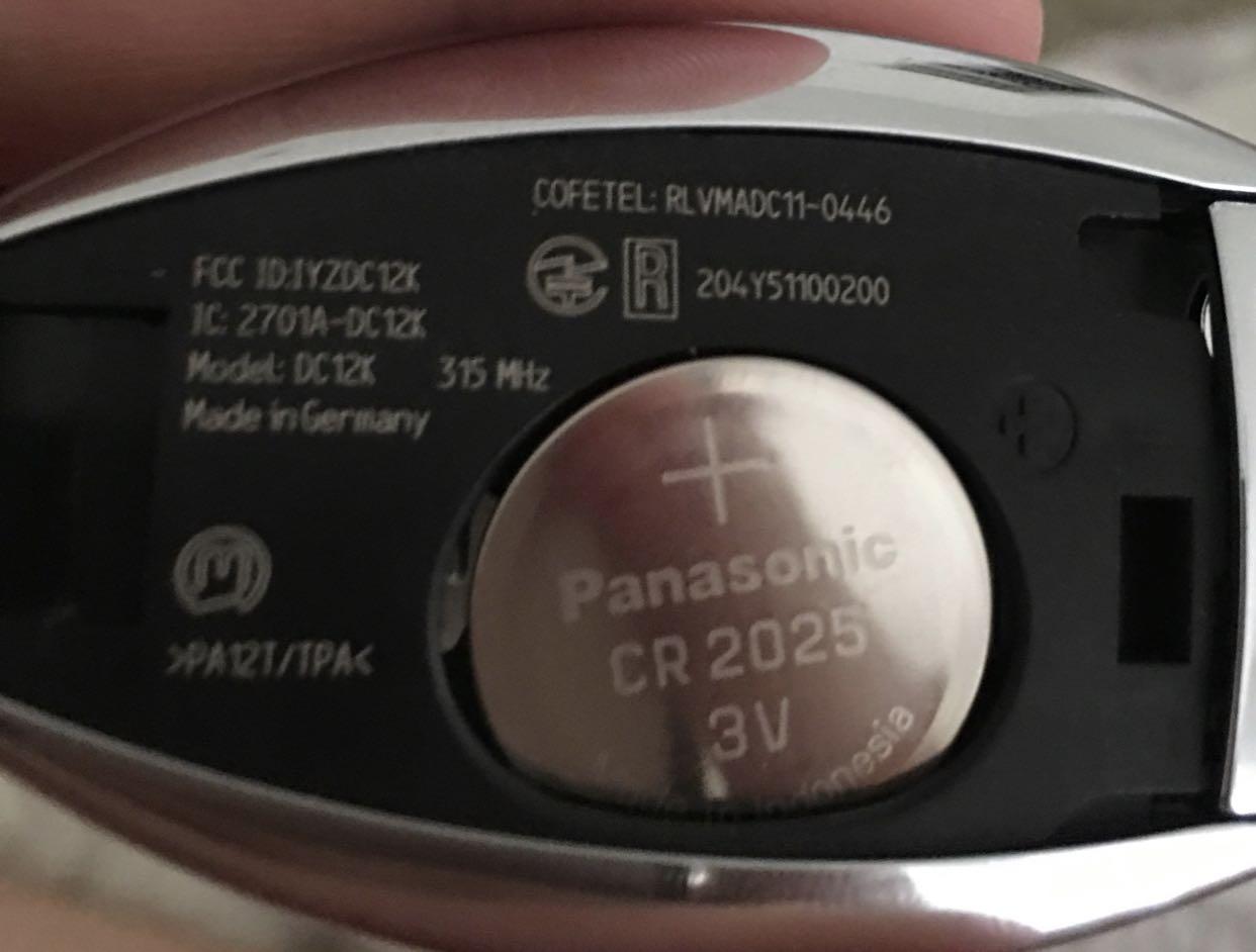 Mercedes Benz A B C E S Class W204 W205 W212 W176 W246 Key Fob Battery ...