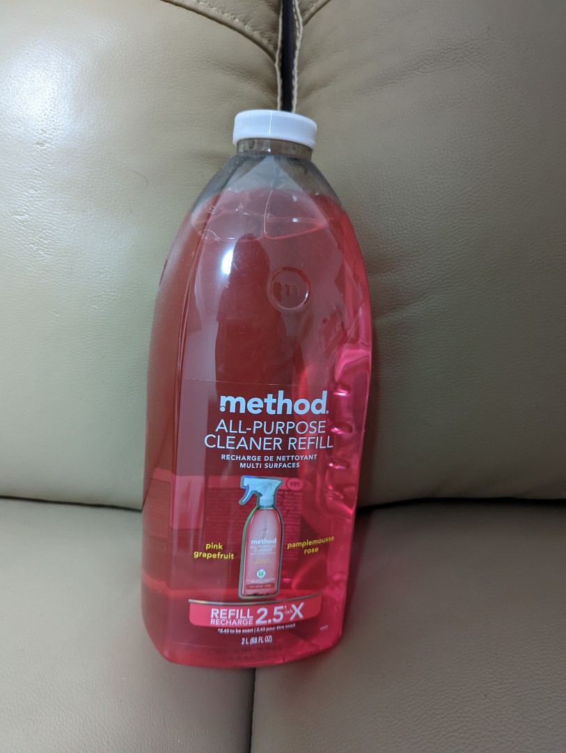 Method All Purpose Cleaner Refill (2L) Grapefruit, Furniture & Home ...