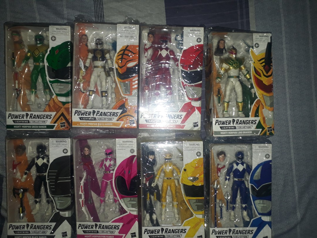 Mighty morphin power rangers hasbro lighting collection, Hobbies & Toys ...
