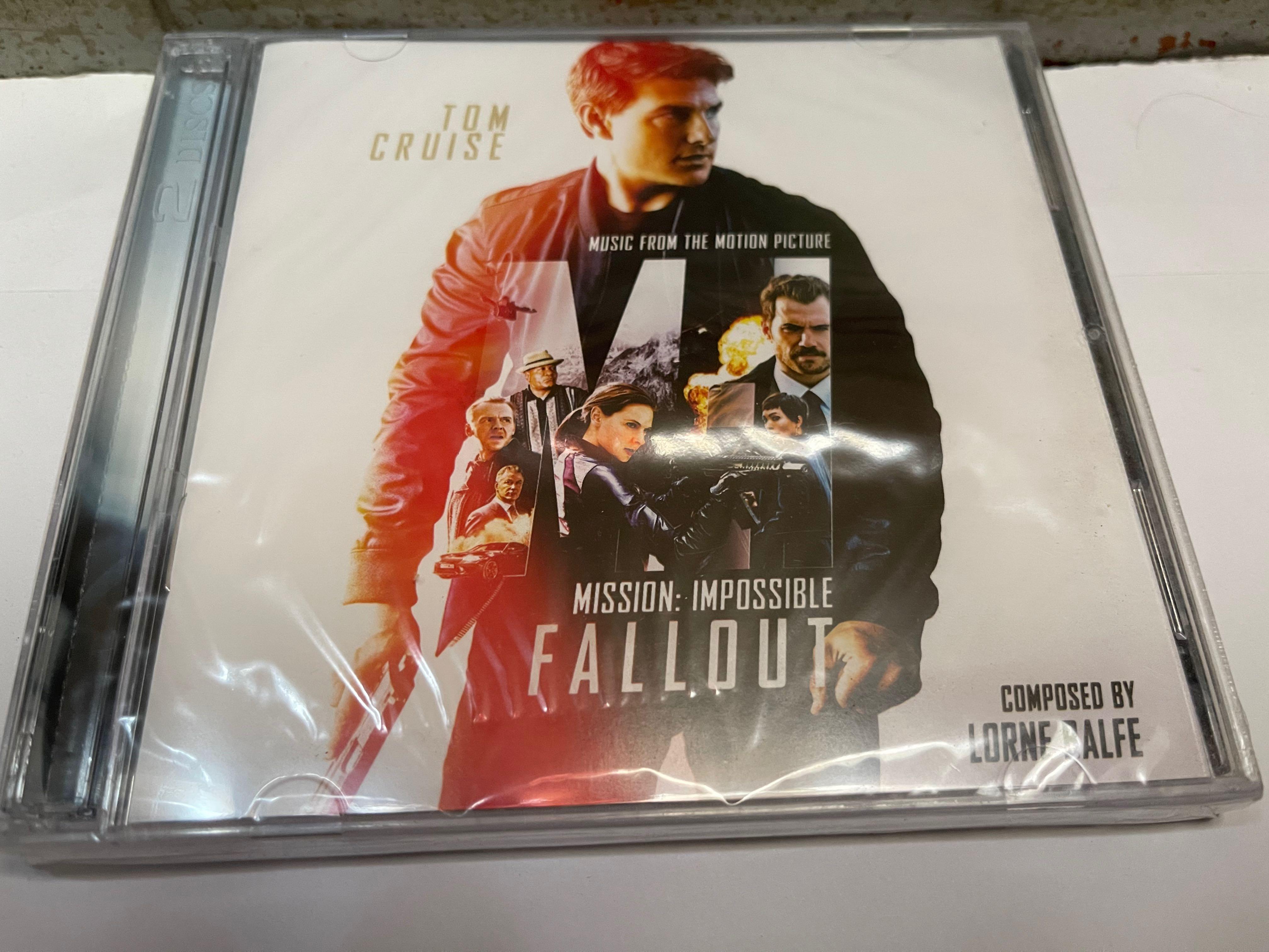 Mission Impossible:Fallout OST(2CD), 興趣及遊戲, 音樂樂器 & 配件, 音樂與媒體 - CD 及 DVD ...