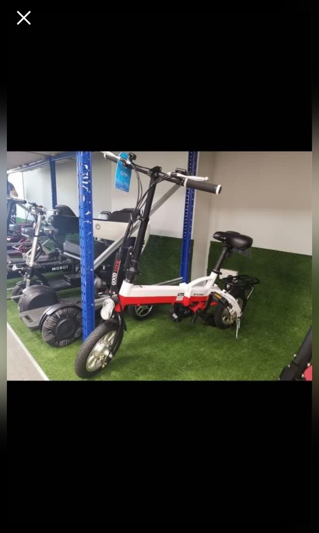 Mobot Dynamic 12" ebike with 2 batteries n charger LTA transferrable ...