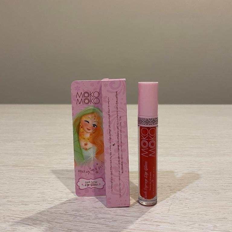Moko Moko Lush Syrup Lip Gloss - Red, Kesehatan & Kecantikan, Rias Wajah di Carousell