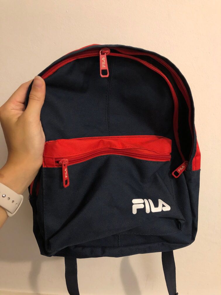 New Fila small bagpack, Women's Fashion, Bags & Wallets, Backpacks on ...