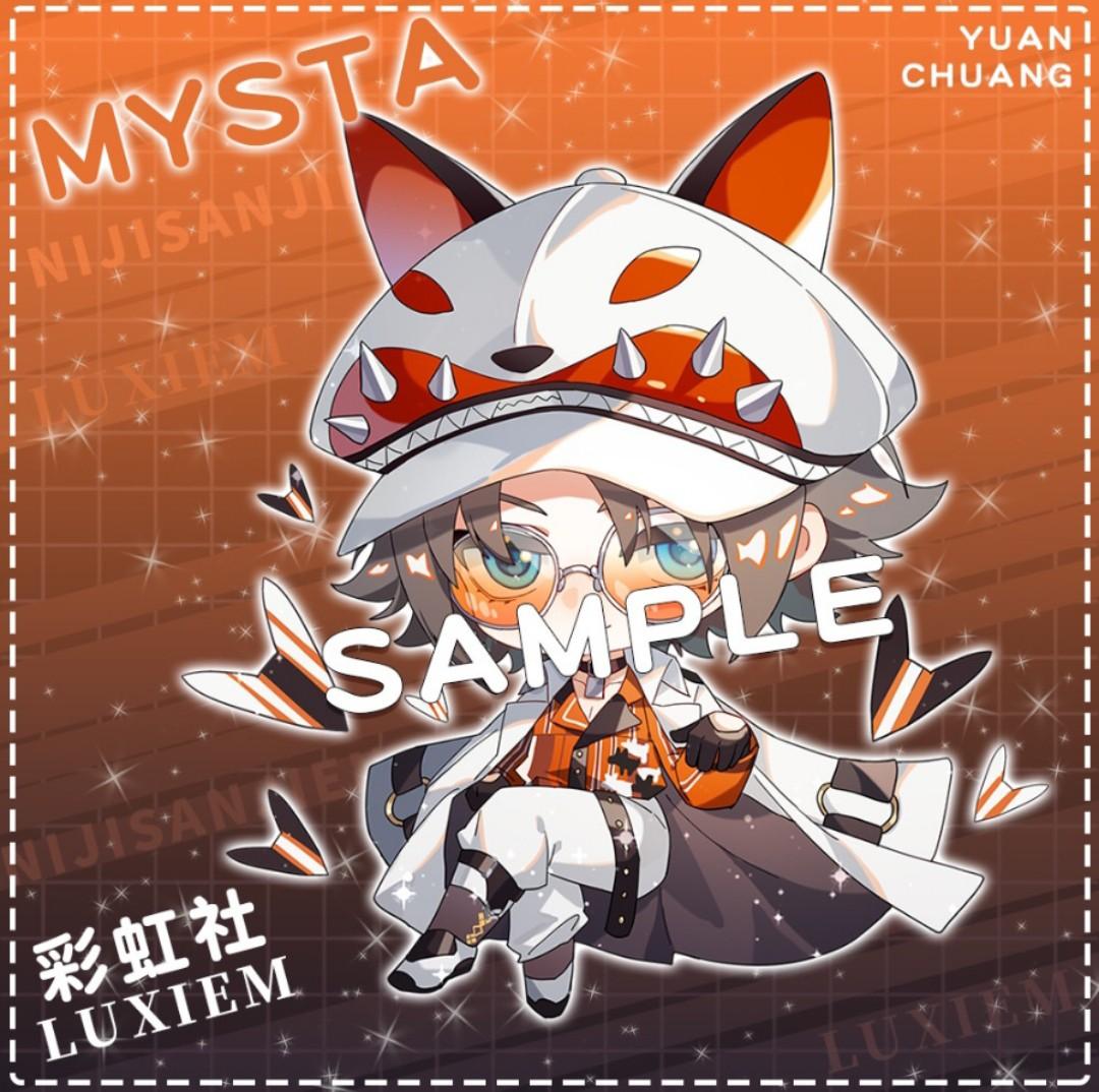 [PO] Nijisanji en Luxiem acrylic keychains, Hobbies & Toys, Memorabilia ...