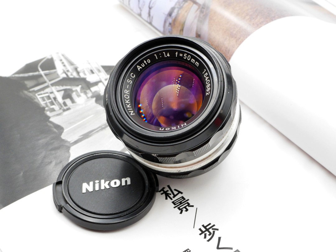 Nikkor SC Auto 50mm F1.4 Non Ai Lens *Late Serial Number, Photography ...