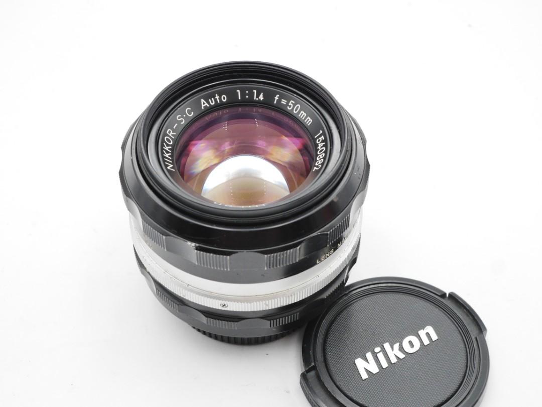 Nikkor SC Auto 50mm F1.4 Non Ai Lens *Late Serial Number, Photography ...