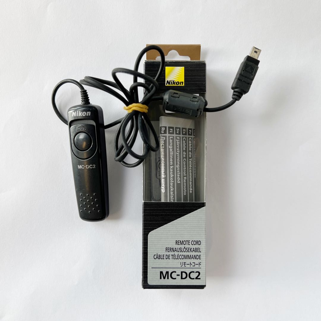 NIKON MC-DC2 shutter release cable remote cord, Photography ...
