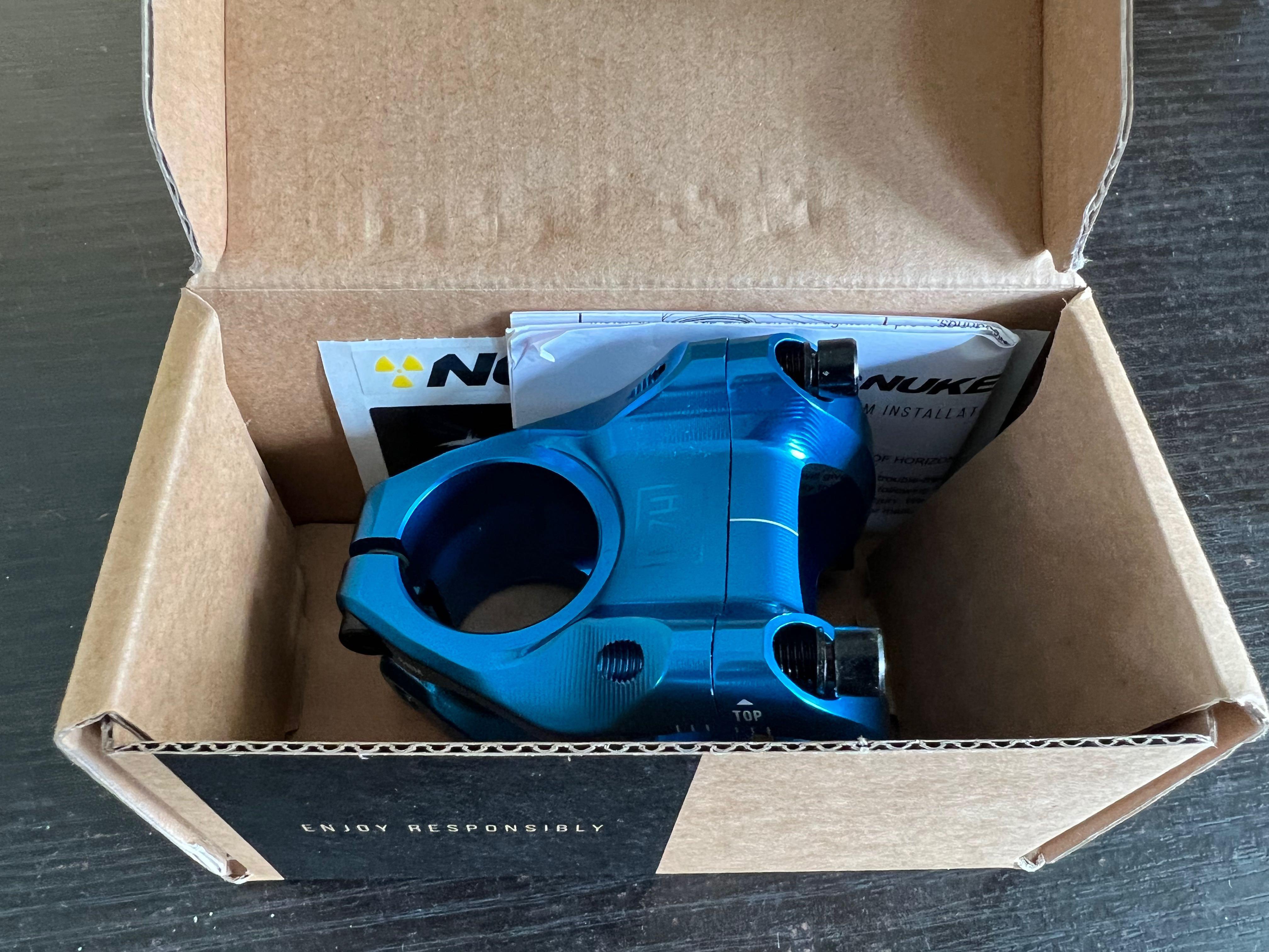 Nukeproof stem 35mm/35mm, Sports Equipment, Bicycles & Parts, Parts ...