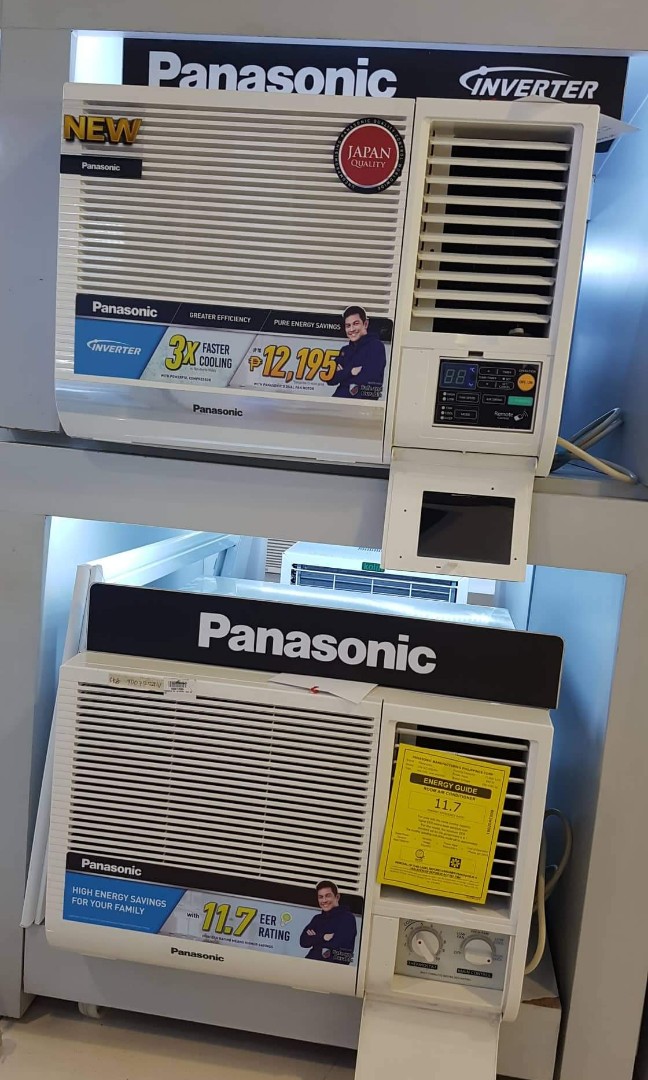 PANASONIC WINDOW TYPE AIRCON, TV & Home Appliances, Air Conditioning ...