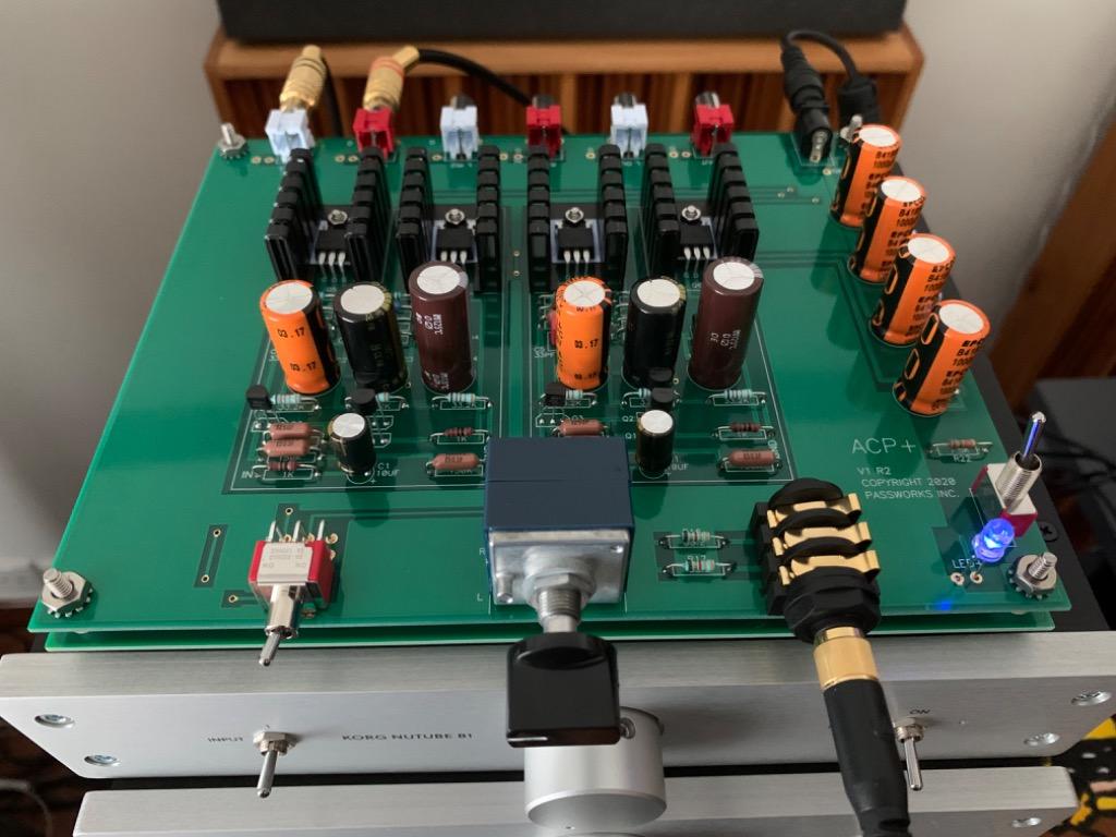 Pass Labs DIY ACP+ kit Headphone Amp, 音響器材, 頭戴式/罩耳式耳機 - Carousell