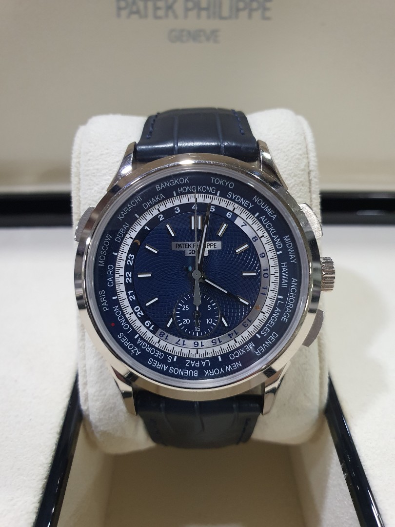 Patek Philippe World Timer Chrono, Luxury, Watches on Carousell