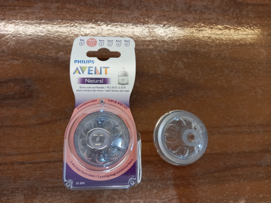 Philips Avent Natural Teat (size 1), Babies & Kids, Nursing & Feeding ...