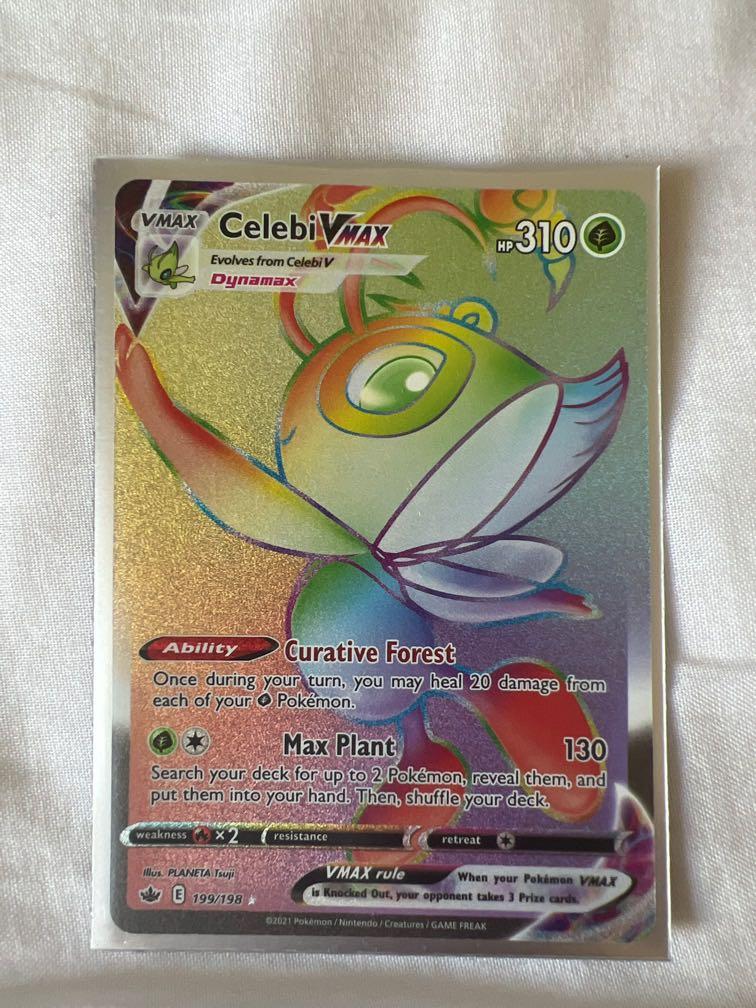 Pokemon Card (Celebi Vmax) Secret, Hobbies & Toys, Toys & Games on ...
