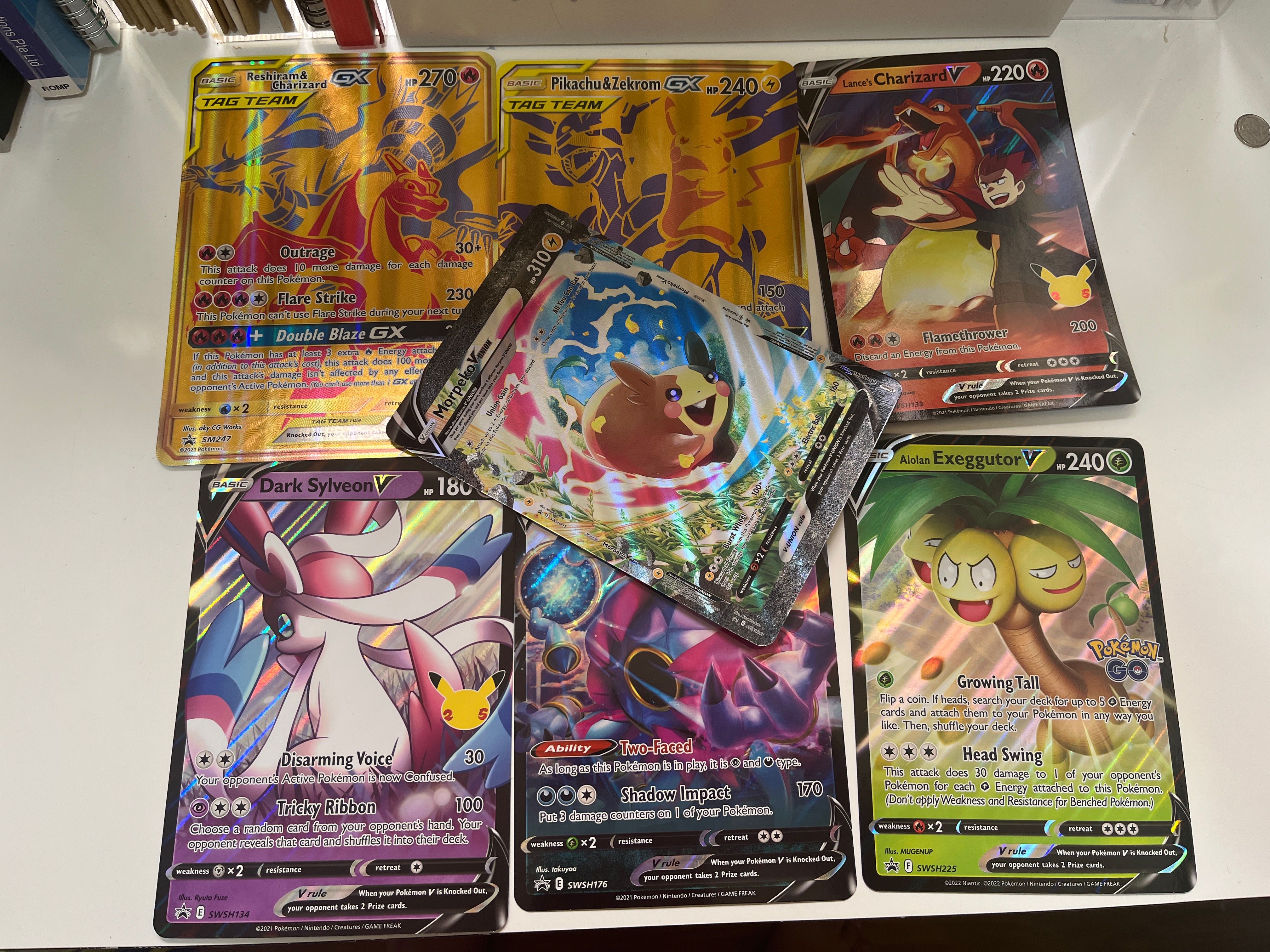 Pokémon Jumbo cards (Cheap), Hobbies & Toys, Toys & Games on Carousell