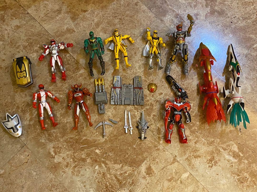 Power Rangers Set, Hobbies & Toys, Toys & Games on Carousell